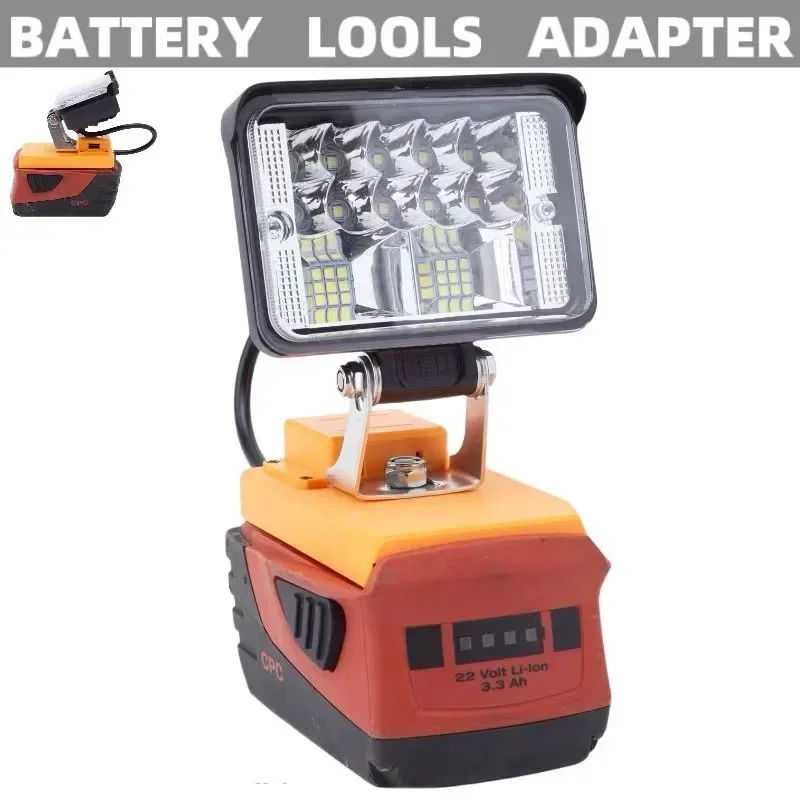Portable-Lanterns-Compatible-USB-For-Hilti-light-21v-work-light-torch ...