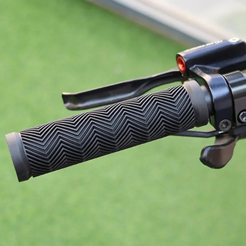 1pc Bike Handlebar Handle Hand Grips MTB Mountain Bicycle Scooter Black ...