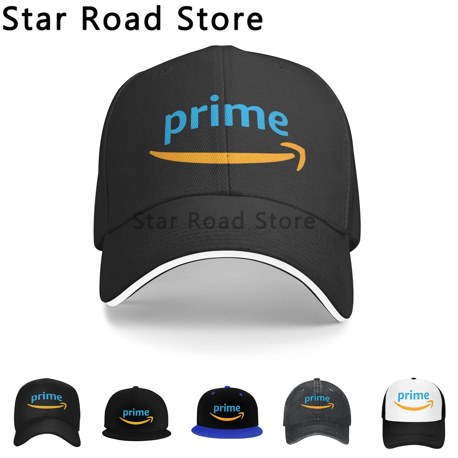 In My Prime Amazon Print Baseball Cap Western Hat Cosplay Golf Cap ...