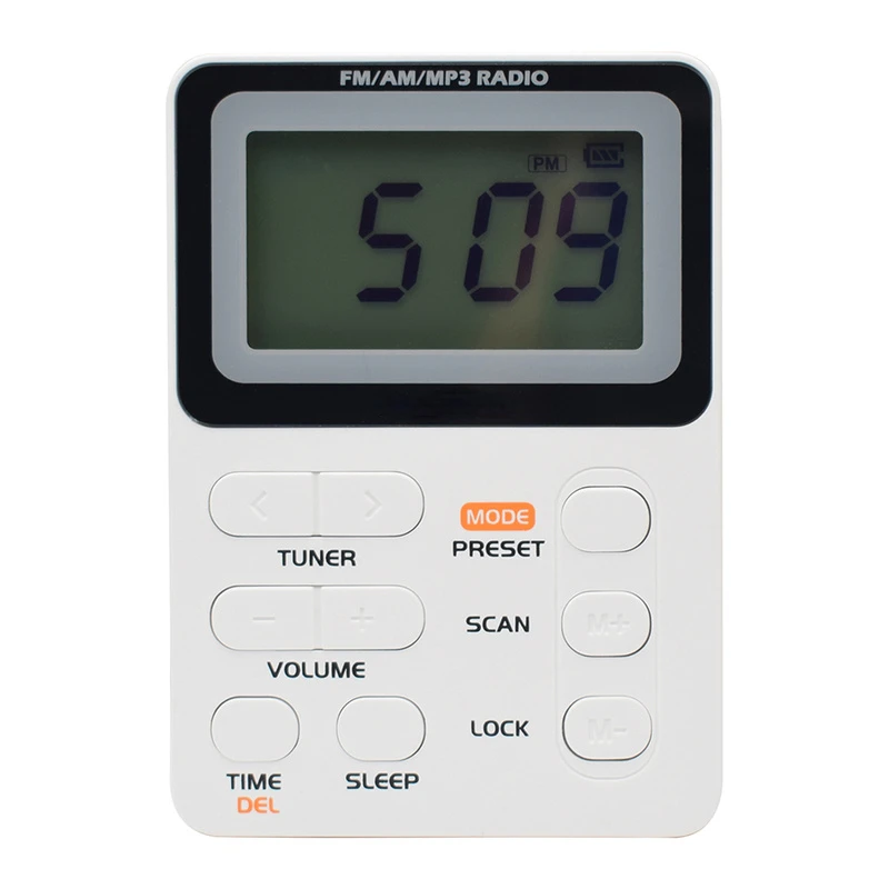 Am-Fm-Rechargeable-Battery-Portable-Radio-LCD-Digital-Radio-Receiver ...