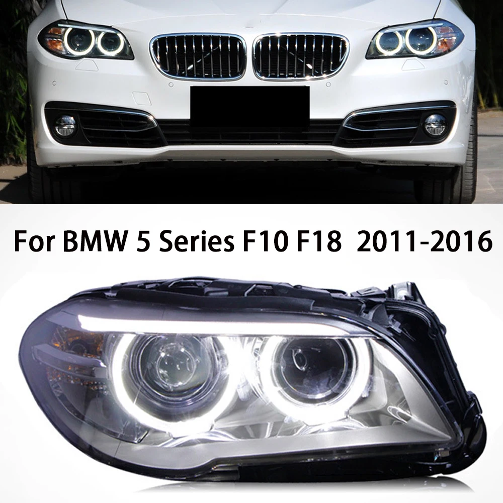 Car-Lights-For-BMW-5-Series-F10-F18-2011-2016-LED-Headlights-525-528 ...