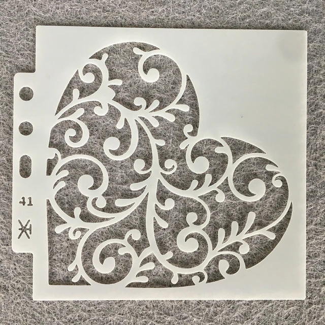 Ivy Stencil Template