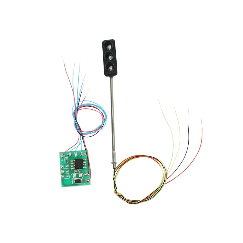 Sinal-de-sem-foro-LED-escala-HO-OO-arquitetura-modelo-trem-travessia ...