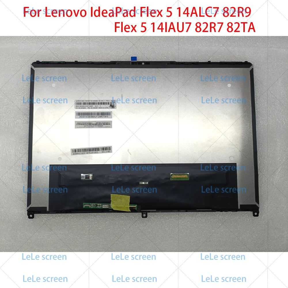 Laptop LCD Screen For Lenovo IdeaPad Flex 5 14ALC7 82R9 Flex 5 14IAU7 ...