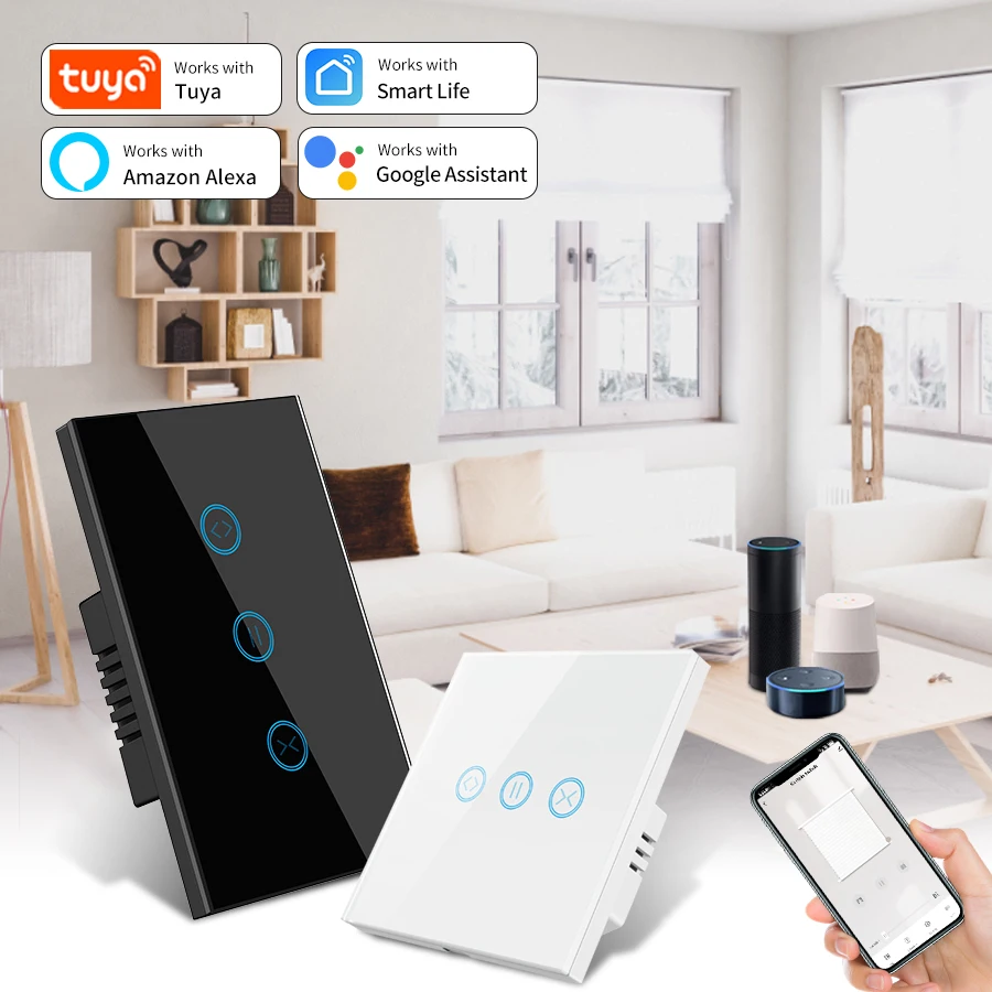 Tuya-WiFi-Blind-Curtains-Switch-Touch-Switch-Connected-Roller-Shutter ...