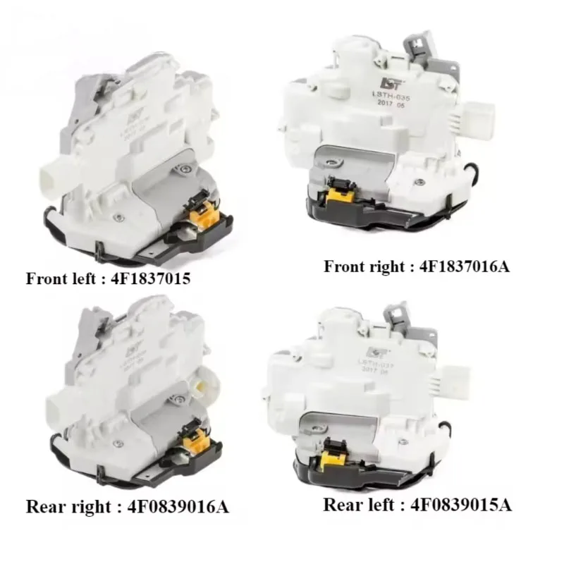 Car Accessories Rear Front Door Lock Latch Actuator 8K0839016 8K0839015 ...