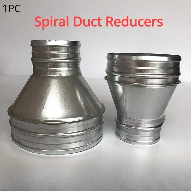 Spiral-Duct-Reducers-Galvanized-Iron-Sheet-Variable-Diameter-Tube ...