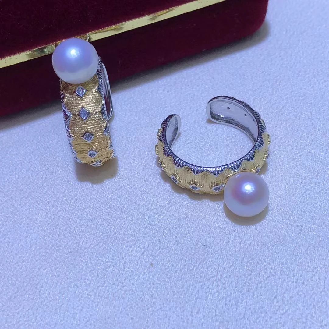 Gorgeous 925 Sterling Silver Adjustable Ring Mount Settings Findings ...