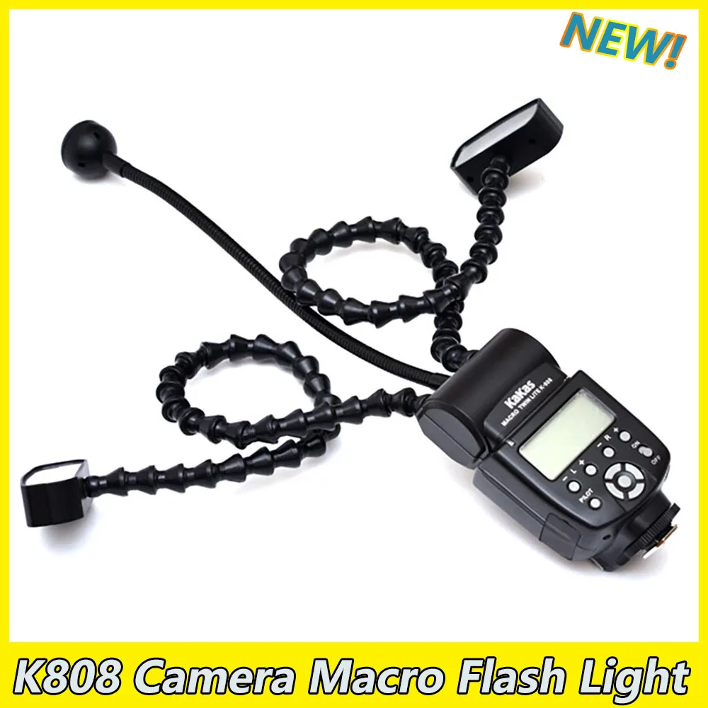 K808-Camera-Flash-Macro-Light-Flexible-Macro-LED-Speedlight-with-Dual ...
