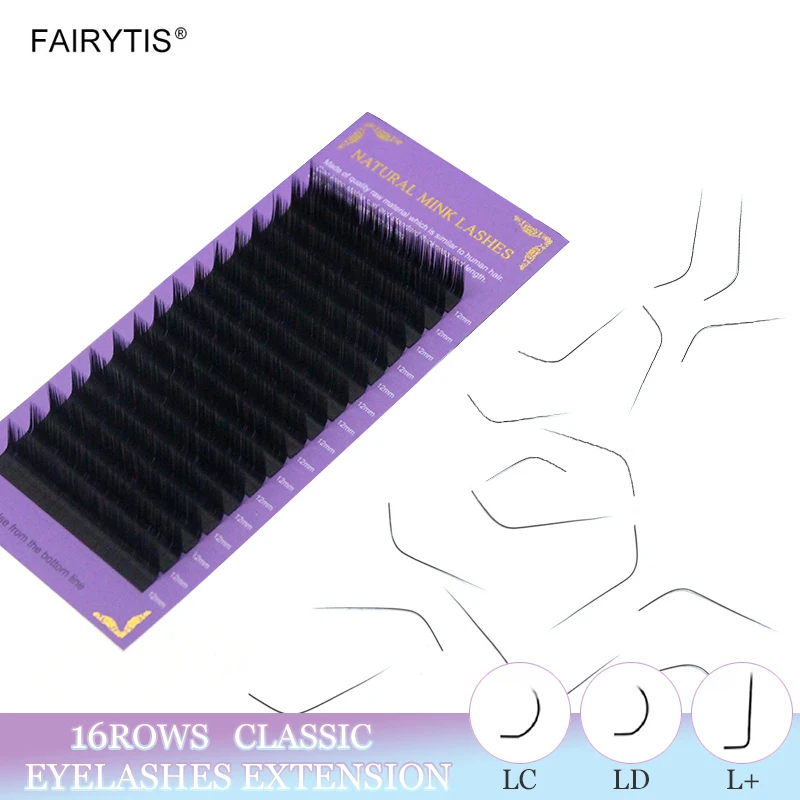 FAIRYTIS-L-LC-LD-Curl-16rows-Individual-Classic-Eyelashes-Extension ...