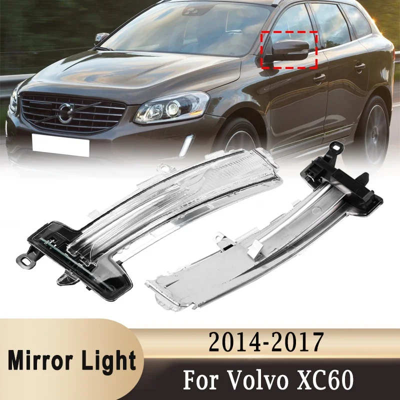 Car-Rearview-Mirror-LED-Light-Reversing-Mirror-Turn-Signal-Indicator ...