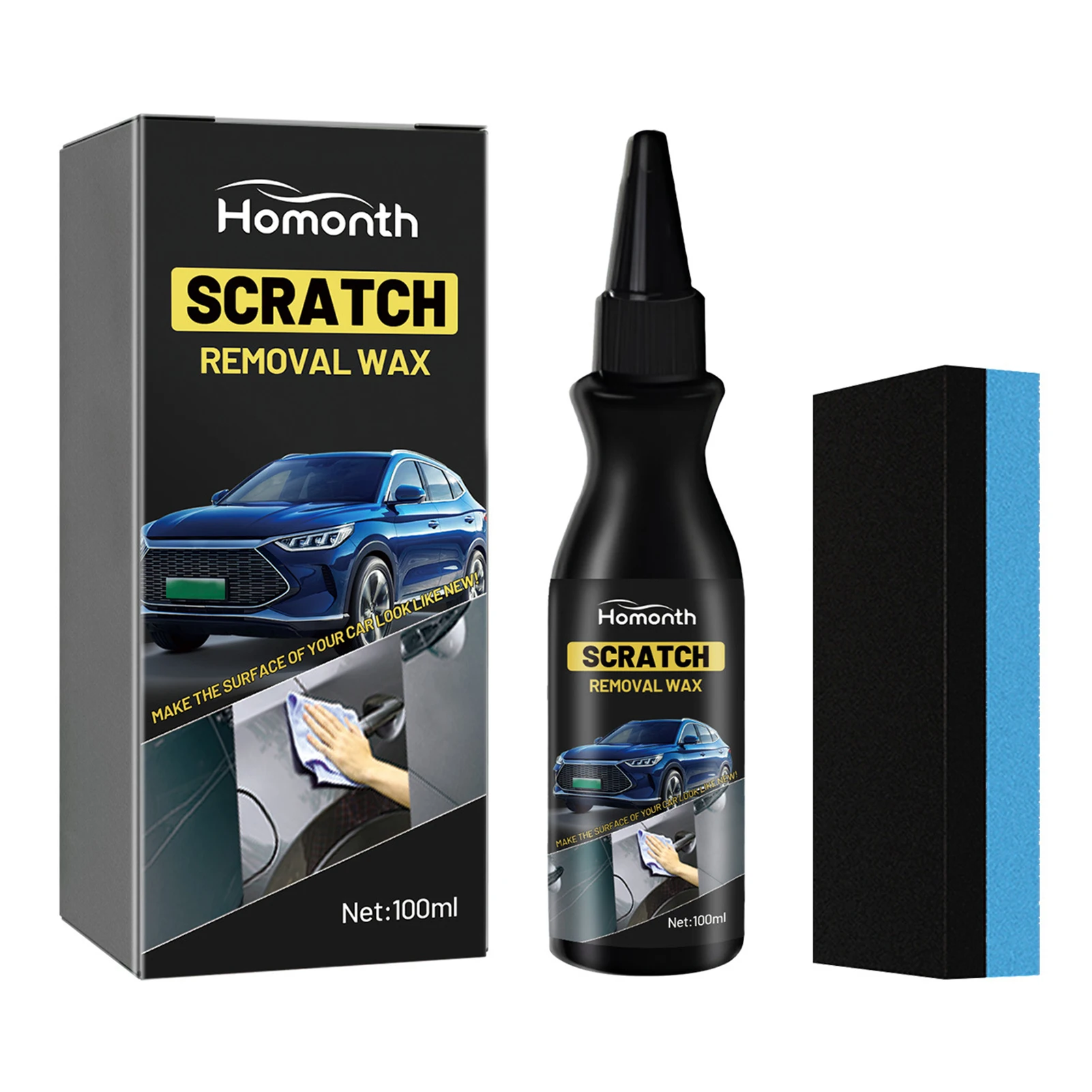 Car Scratch Polishing Repair Agents Compound Scratch Remover Repair ...
