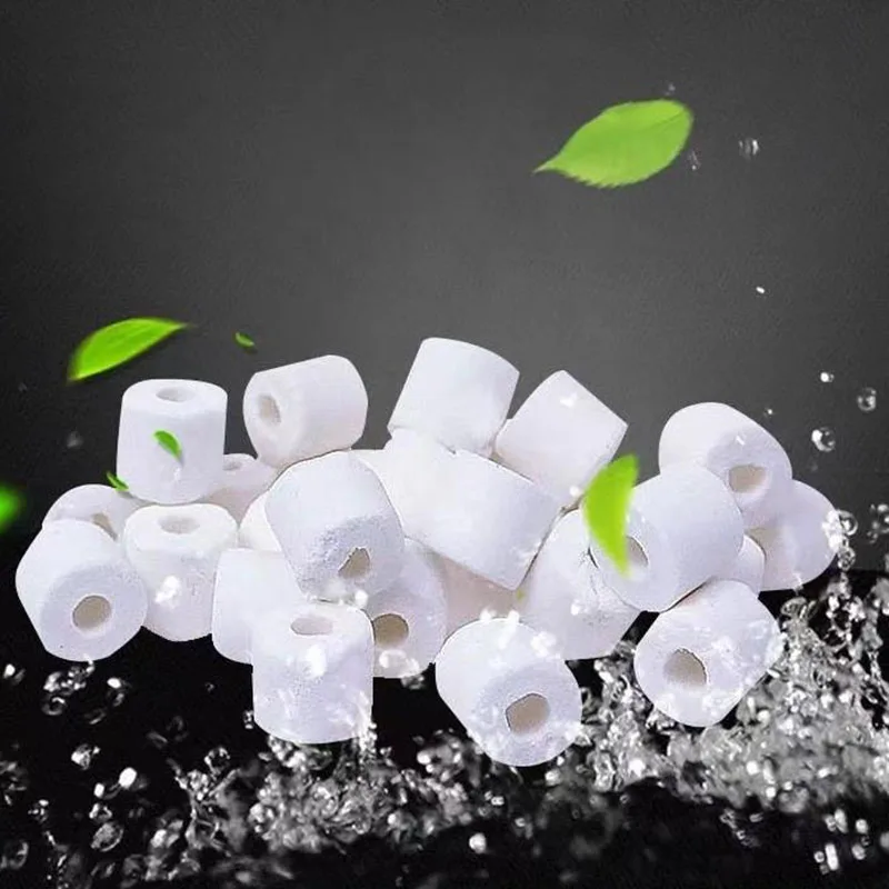 100g-250g-500g-Aquarium-Filter-Ceramic-ring-for-aquarium-Glass-Ring ...