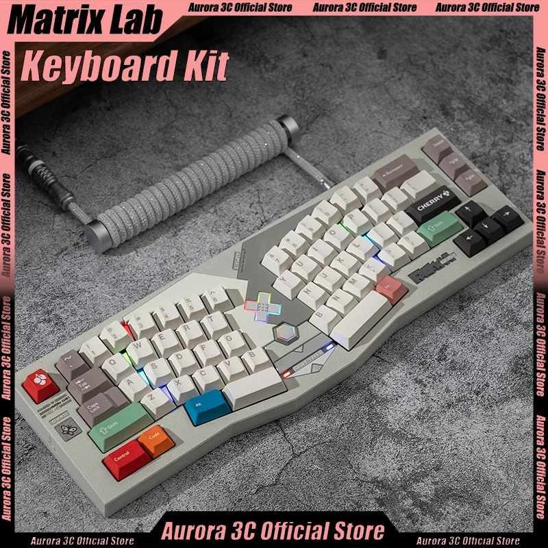Matrix-Lab-Faux-Alice-Kit-Teclado-Mec-nico-Wired-Gaming-Teclados-alum ...