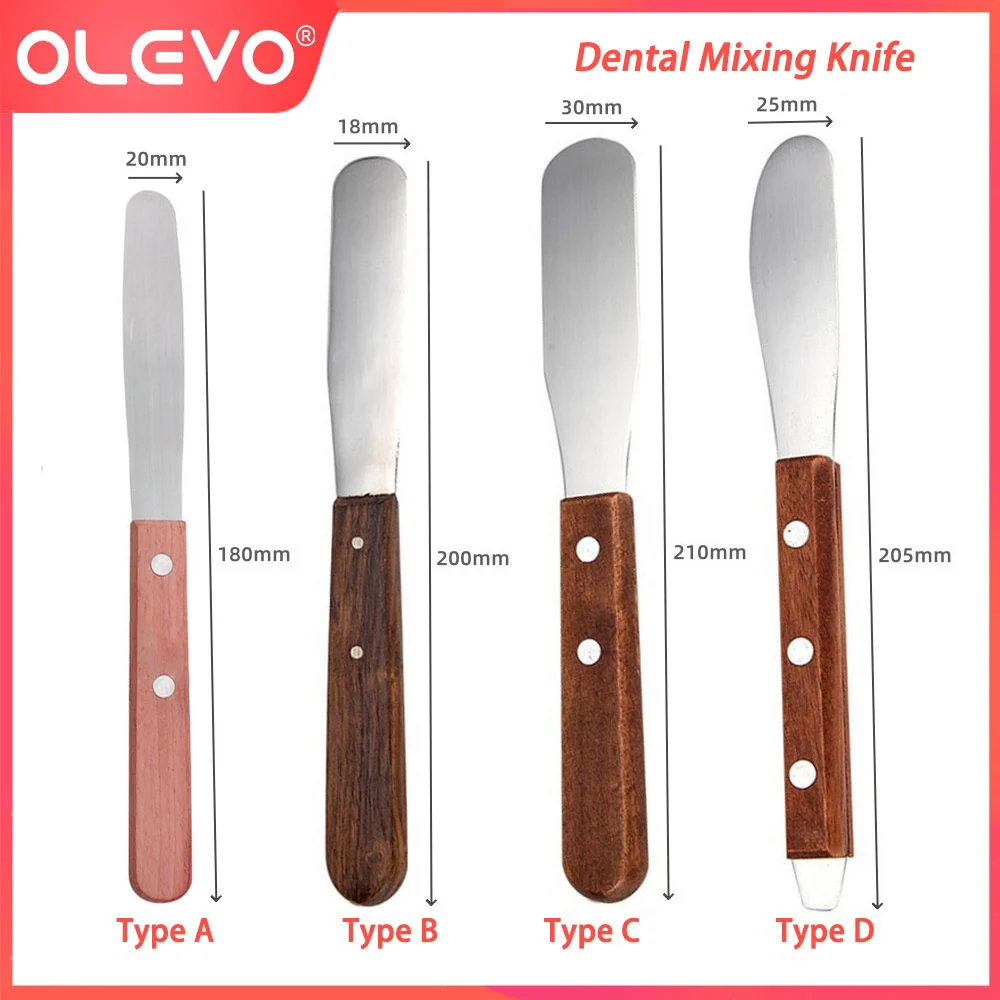 OLEVO-1-Pc-Dental-Mixing-Spatula-Dentistry-Impression-Material-Metal ...