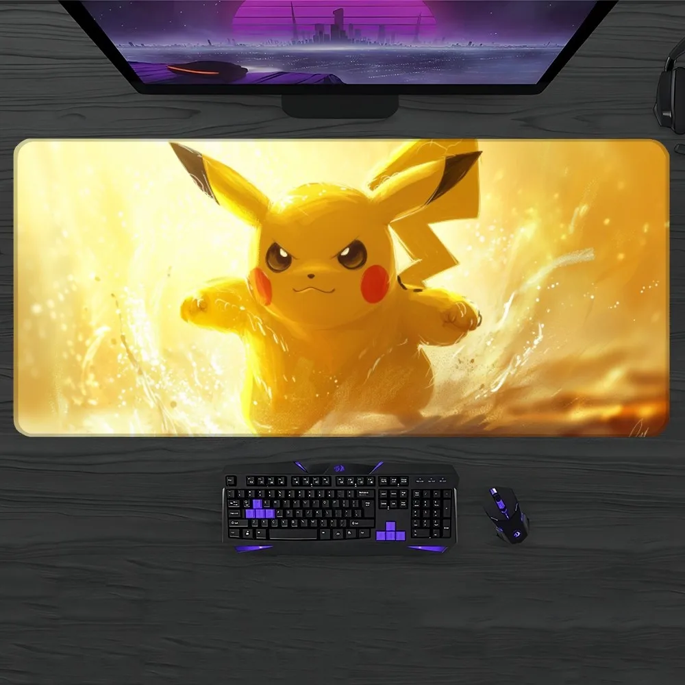 Pokemon-Pikachu-Mouse-Pad-Gamer-Pc-Gaming-Accessories-Rubber-Mat-XXL ...