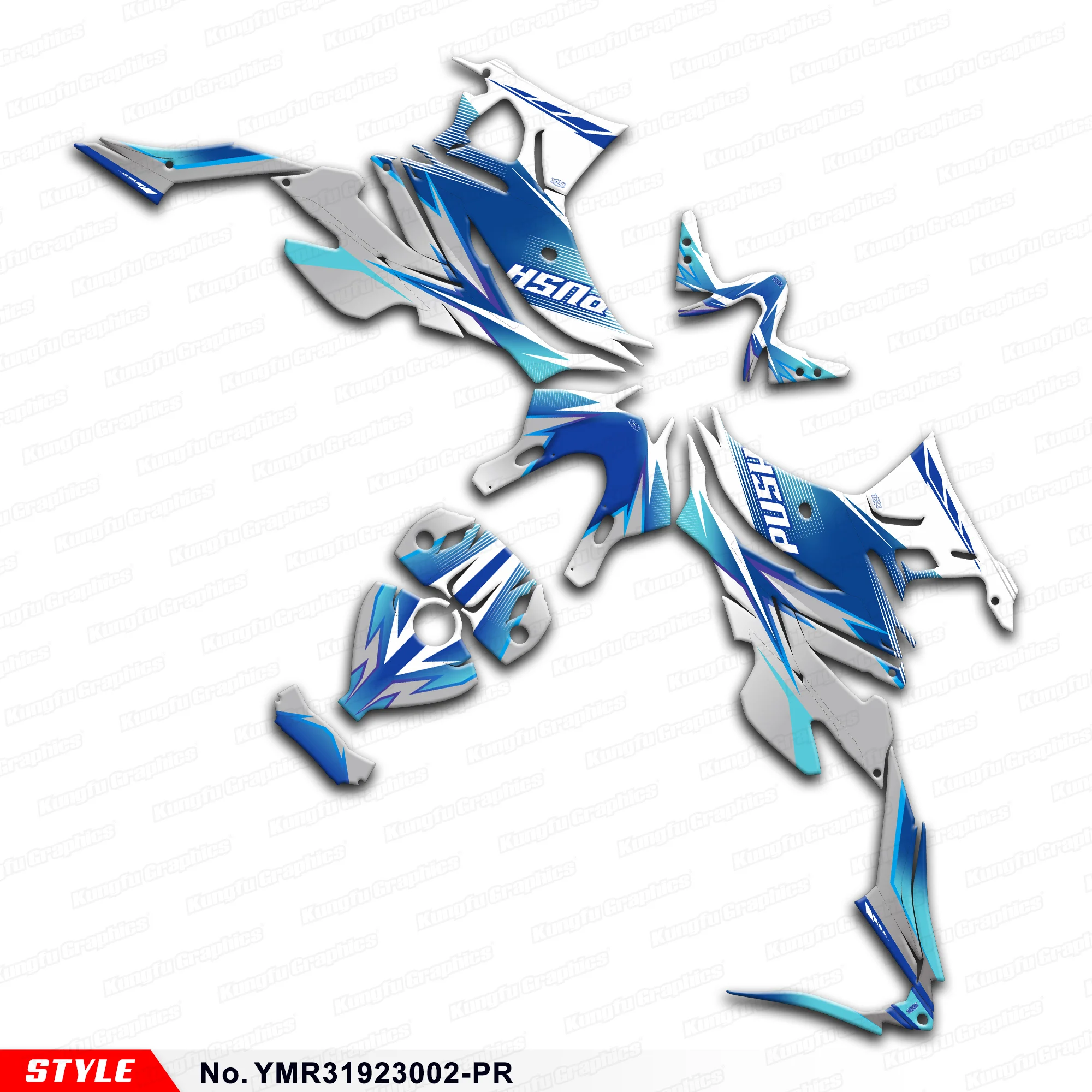 Aftermarket-Graphics-Motorcycle-Decals-Kit-for-Yamaha-YZF-R3-2019-2020 ...