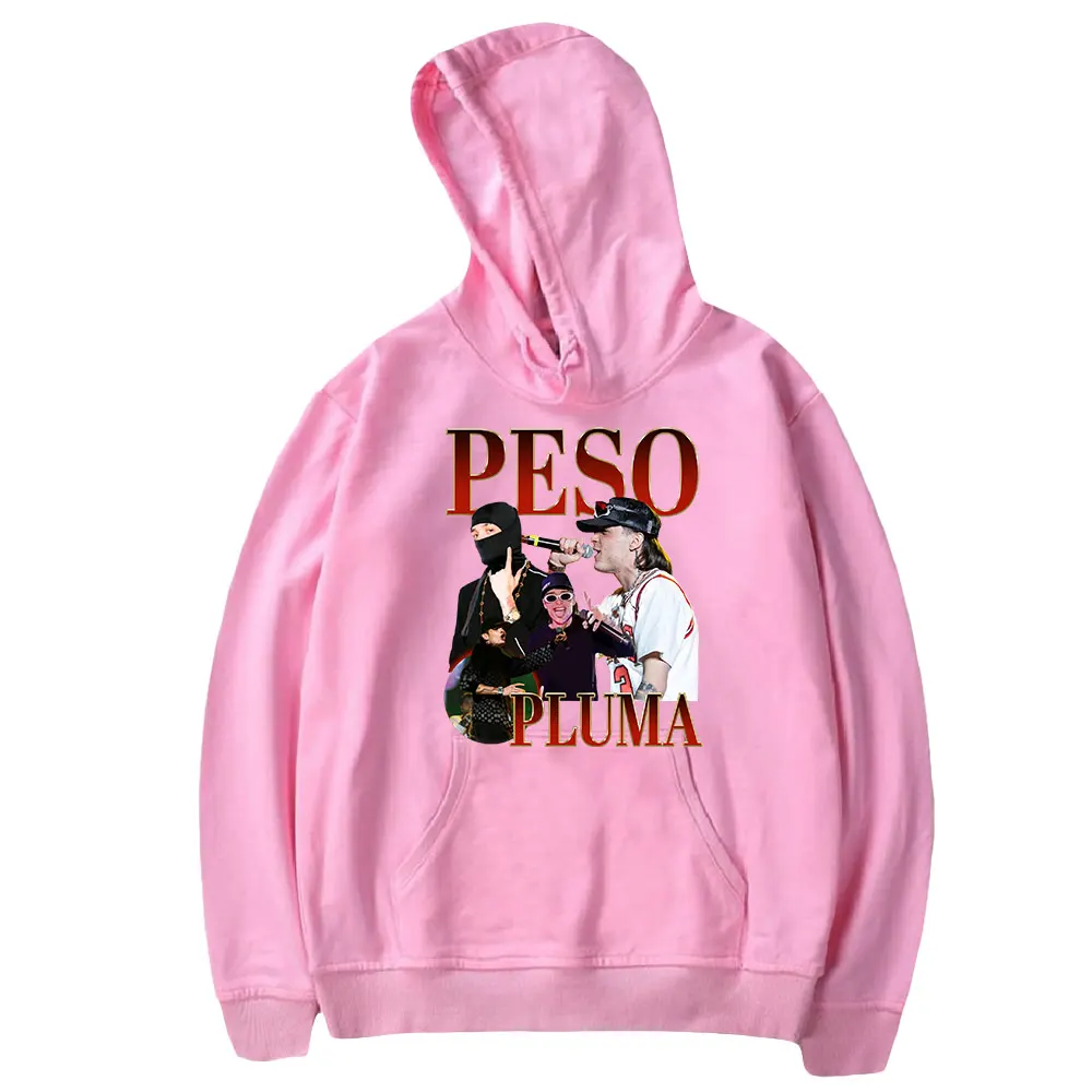Sudadera con capucha Peso Pluma 2023 World Tour Merch Print para mujer ...