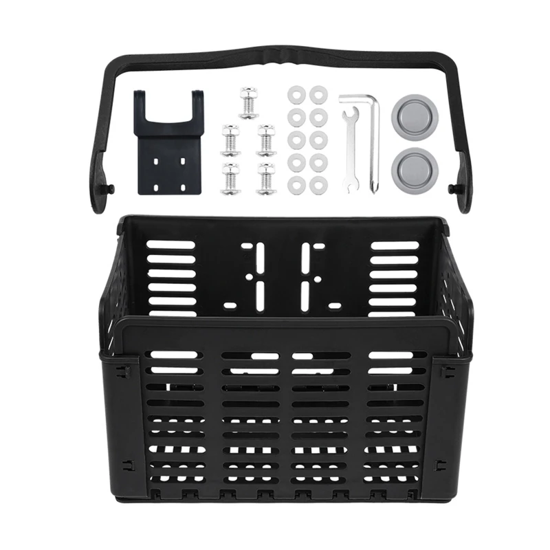 Bike-Front-Basket-Detachable-Bike-Handlebar-Front-Basket-with-Handle ...