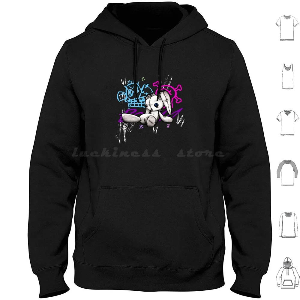 Monkey Graffiti Hoodies Long Sleeve Get Jinxed Jinx Arcane Jinx Adc ...