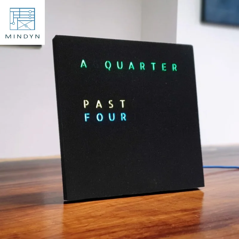 3D-Printed-Matrix-Clock-Qclocktwo-Touch-Clock-Desktop-Decoration ...