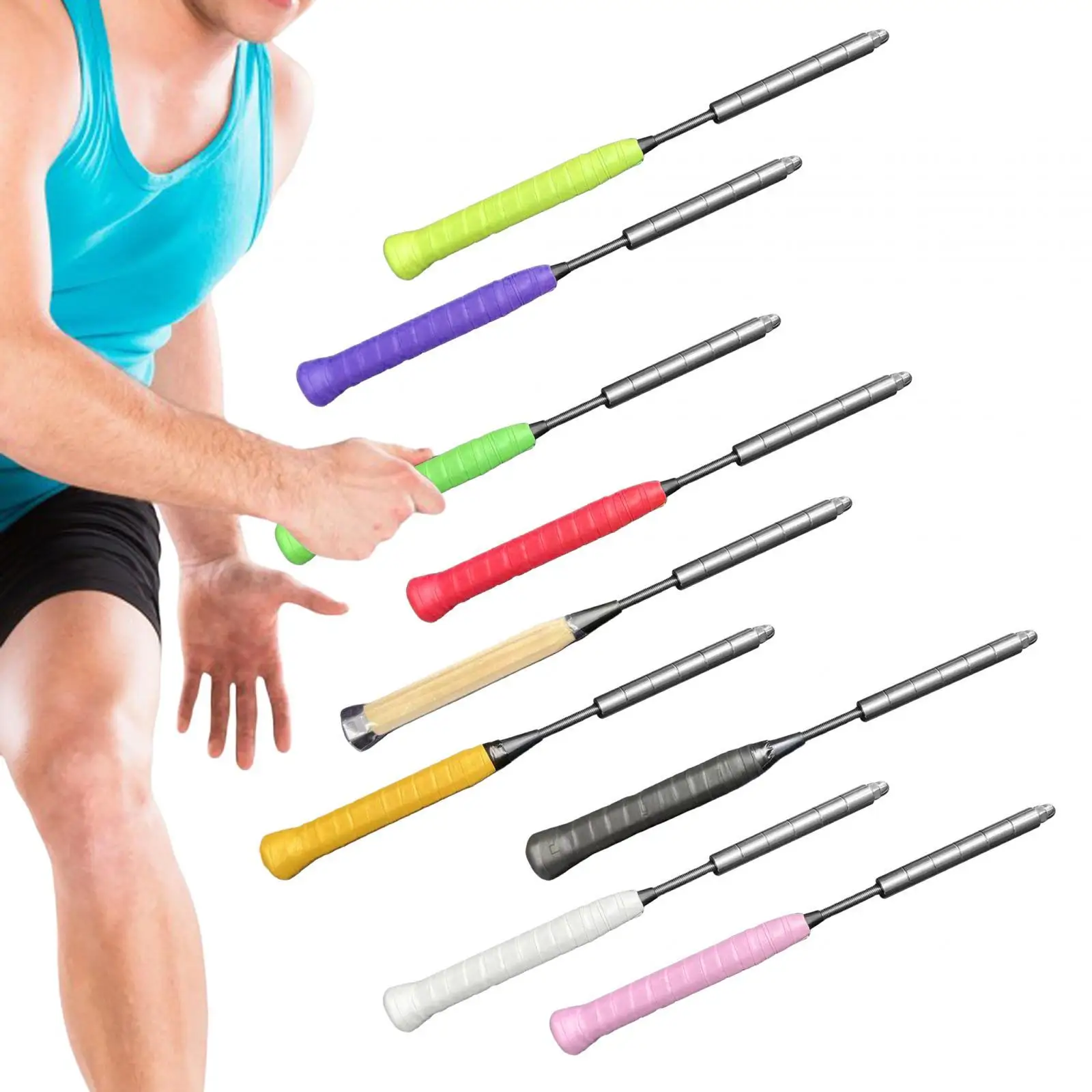 Badminton Racket Swing Trainer Badminton Training Racket for Speed ...