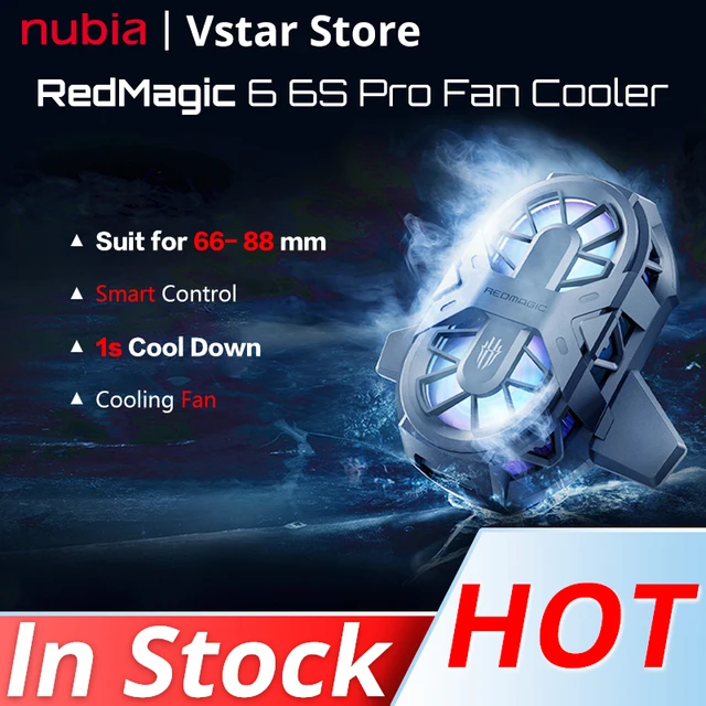 Original Nubia RedMagic 6 6S Pro Fan Cooler Red Magic 6 Pro Gaming ...