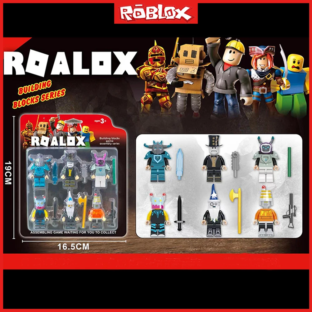 New-Assembled-Building-Blocks-Roblox-Super-Mario-Doll-Doll-Collection ...