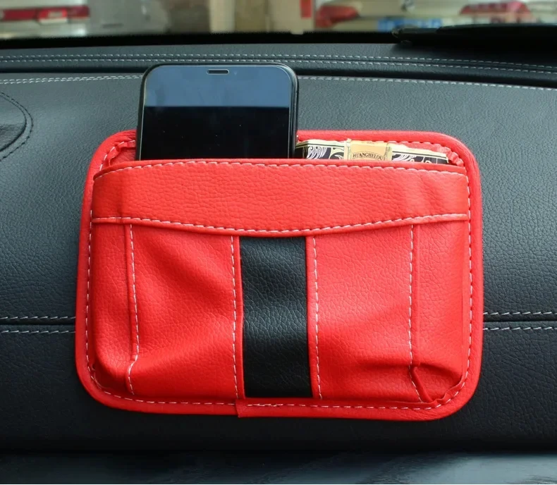 Self-Adhesive-Car-Storage-Pocket-Sticky-Organizer-Bag-Seat-Back-Side ...