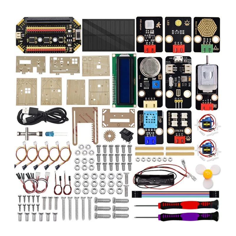 Microbit Starter Smart Home Kit For BBC Micro:Bit Starter Kit DIY STEM ...