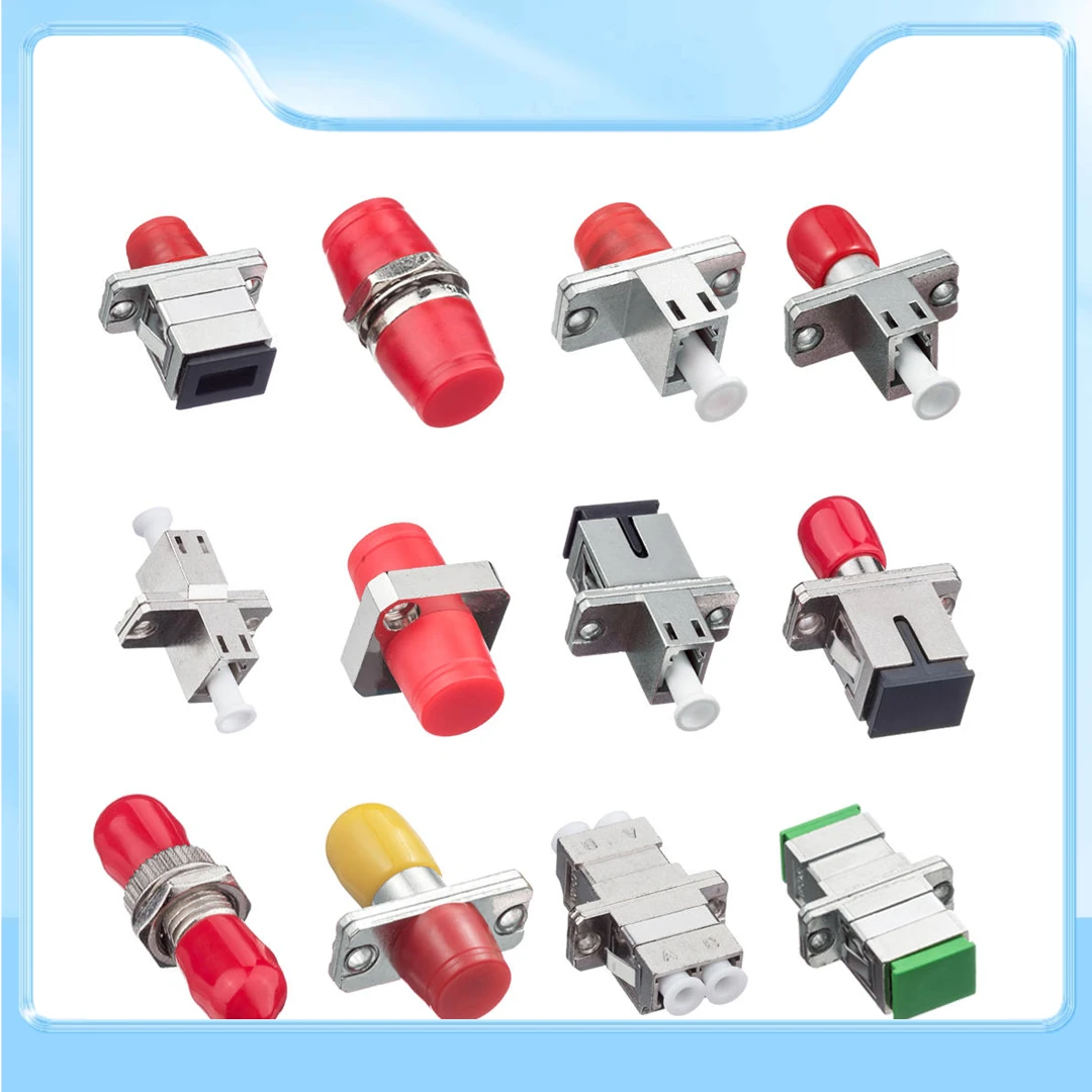 FC-LC-SC-ST-single-mode-multi-mode-metal-fiber-optic-adapter-coupler ...
