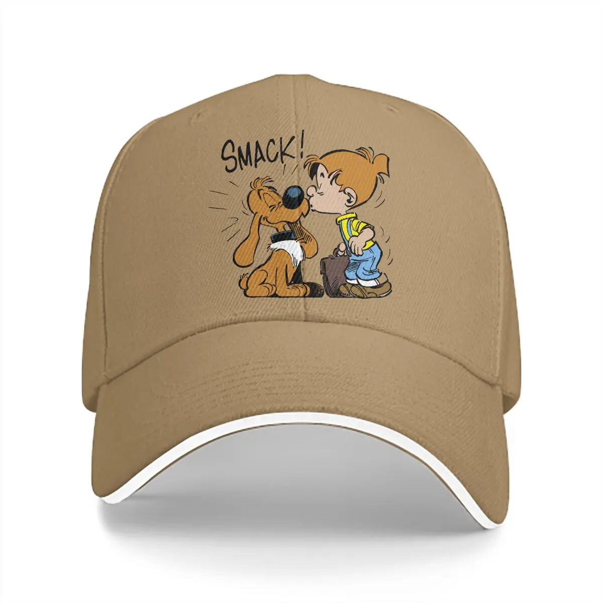 Summer-Cap-Sun-Visor-Smack-Hip-Hop-Caps-Gaston-Lagaffe-Manga-Peaked ...