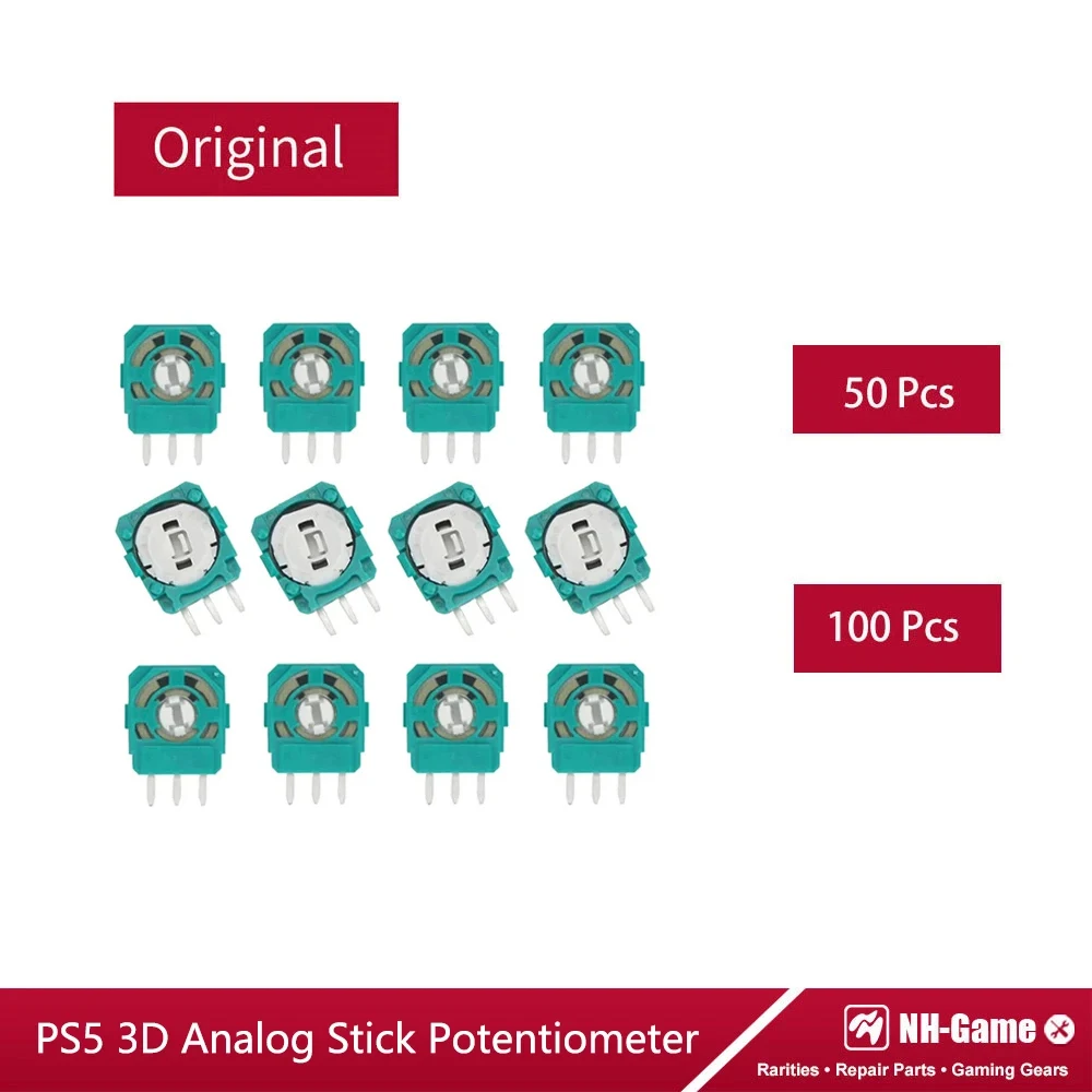 50-100pcs-For-PS5-Controller-3D-Analog-Stick-Joystick-Potentiometer ...