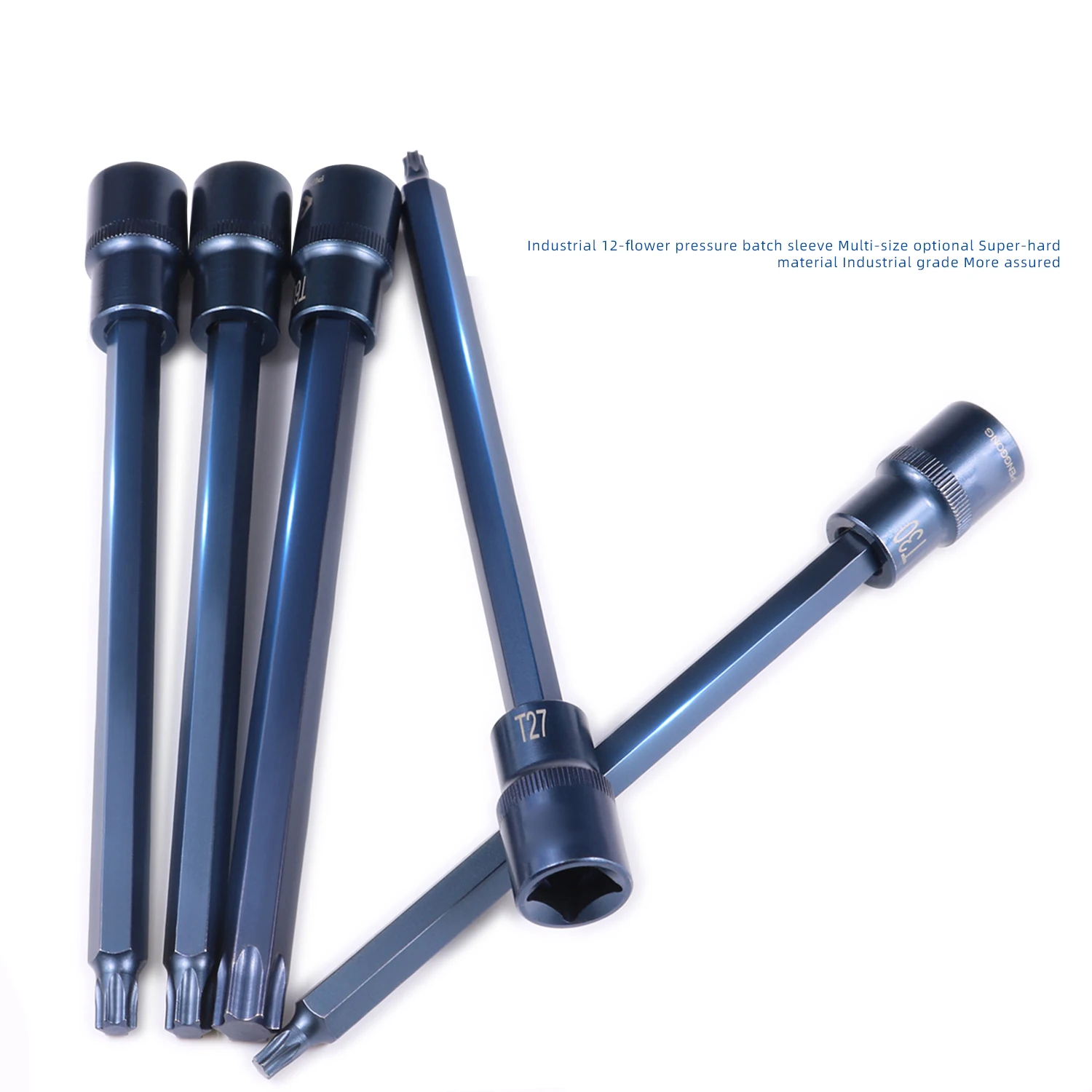 1pcs-Blue-Socket-1-2-Drive-S2-Alloy-Extra-Long-200mm-Torx-Screwdriver ...