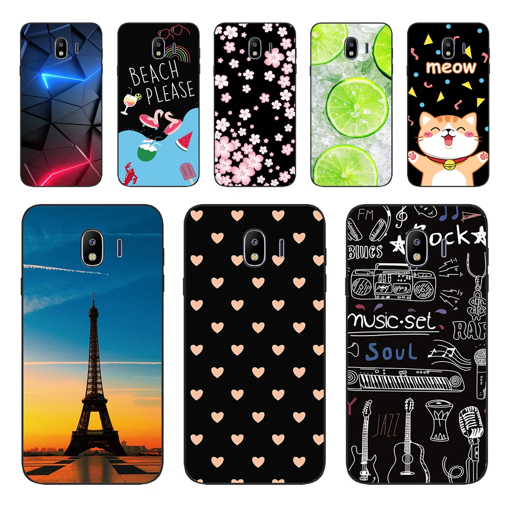 For Samsung Galaxy J4 2018 Case Soft Silicone Phone Case For Samsung J4 ...