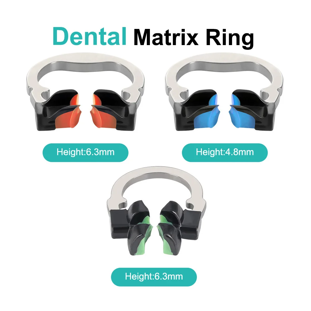 Dental-Sectional-Matrix-System-Set-Contoured-Matrices-Clip-Ring-Matrix ...