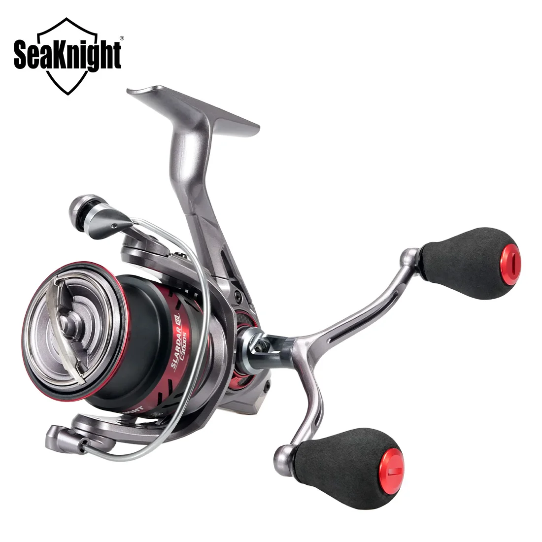 SeaKnight Brand SLARDAR BB C3000S Squid Fishing Dual-Handle Spinning ...