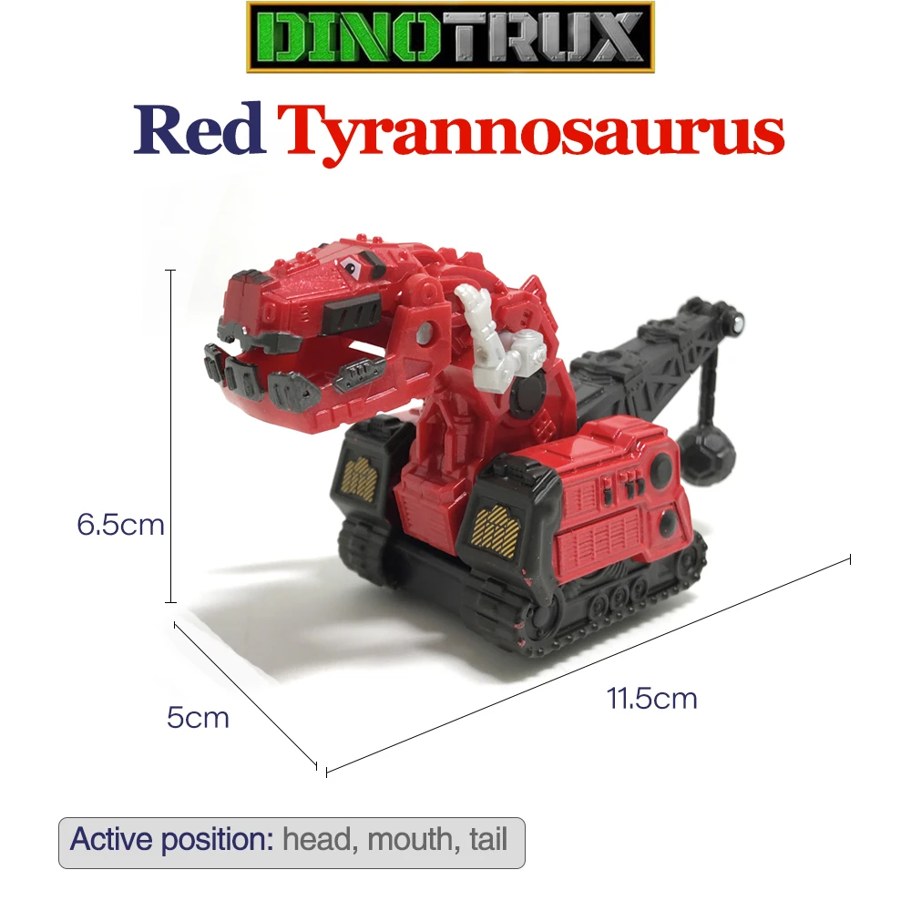 Rux Red Dinosaur Truck Removable Dinosaur Toy Children's Gifts Toy ...