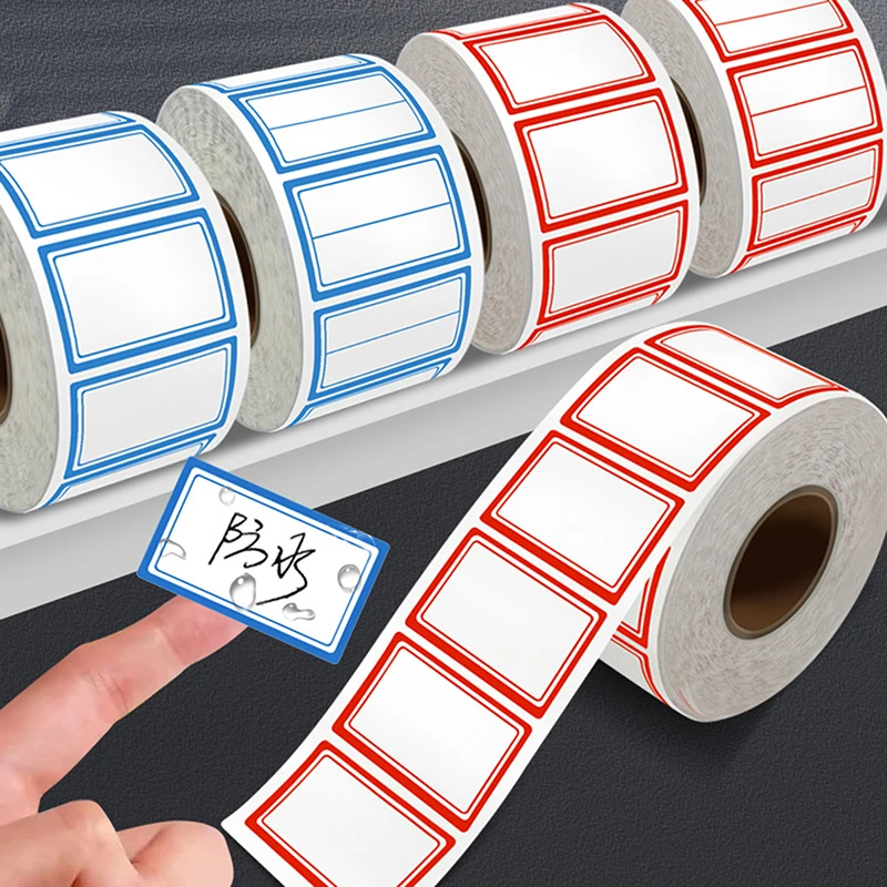 500pcs Can Write Label Stickers Food Classification Labels Adhesive ...