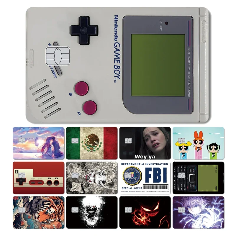 Tiger-Dragon-FBI-Snowman-Leather-Print-Anime-Matte-PVC-Sticker-Film ...