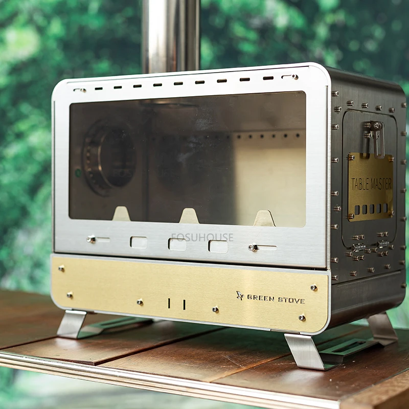 Modern Stainless Steel Chimeneas for Outdoor Heater Camping Fireplace ...