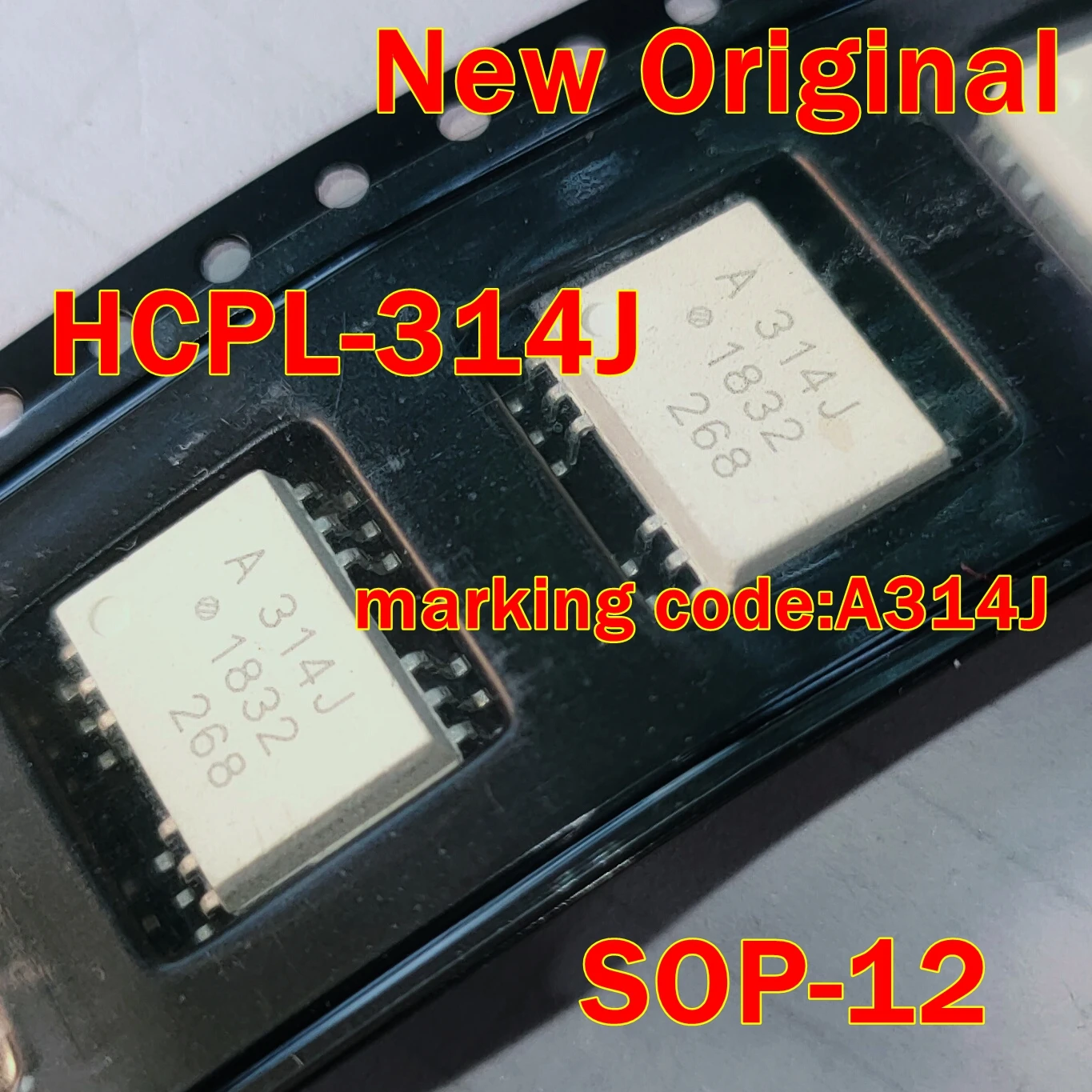 1pcs to 100pcs HCPL-314J SOP-12 marking code:A314J New Original 0.4 Amp ...