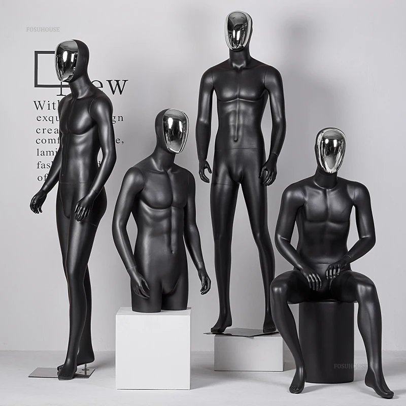 Maniqu-de-cara-galvanizado-para-hombre-soporte-de-exhibici-n-de-ventana ...