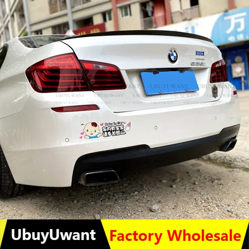 For BMW F10 F18 2011 2012 2013 2014 2015 2016 M STYLE ABS Rear Spoiler ...