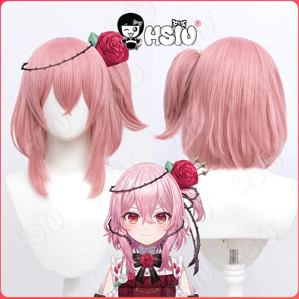 Rosemi Lovelock Peluca de Cosplay Vtuber Nijisanji Obsydia Rosemi HSIU ...