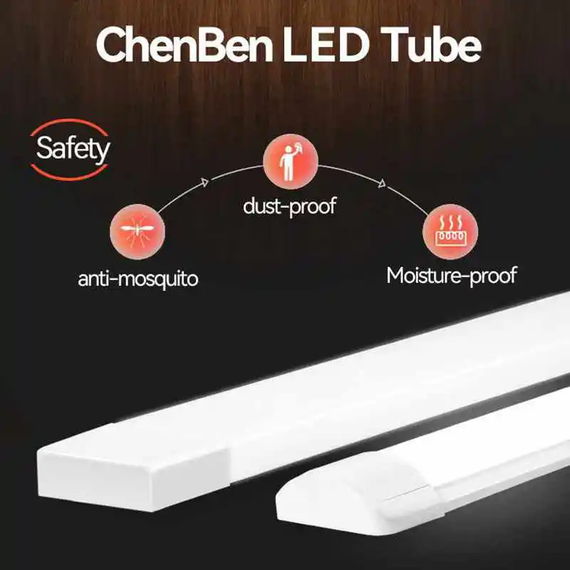 Linear-LED-Tube-Lamp-220v-Home-Indoor-Light-Strip-High-Brightness-90 ...