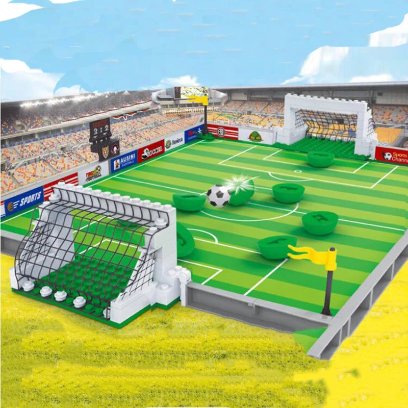 Soccer-Field-Game-Building-blocks-DIY-Table-Football-Board-Match-Team ...