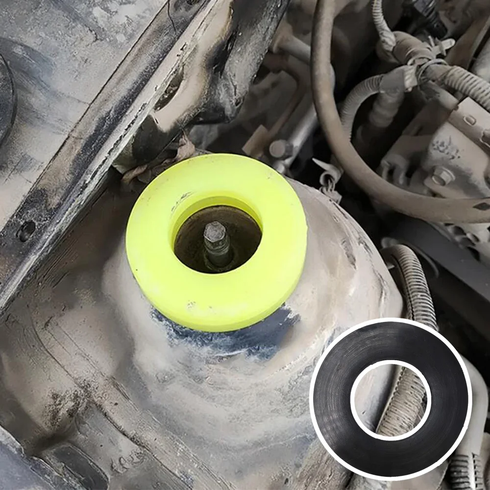 2Pcs-Black-Yellow-For-Universal-Front-Strut-Top-Mount-Tower-Suspension ...