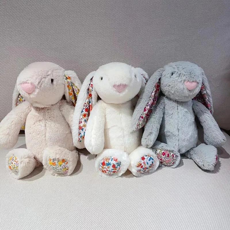 25CM-Stuffed-Easter-Bunny-Soft-Cute-Rabbit-Plushies-Stuffed-Animals ...