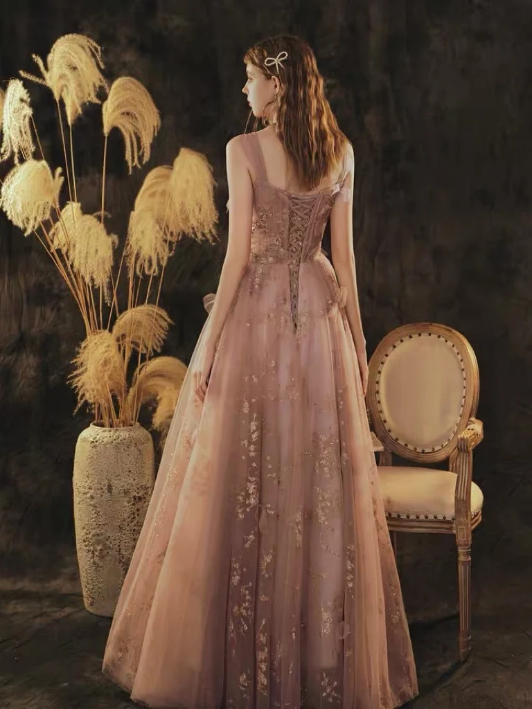 Pink Champagne Color Dress